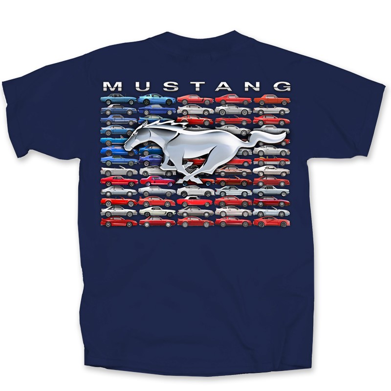 MUSTANG FLAG TEES | Joe Blow T's