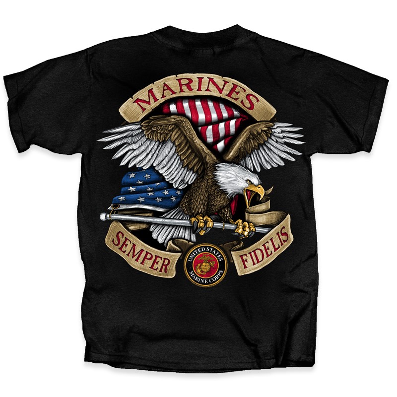 MARINES FLYING PROUD | Joe Blow Tees